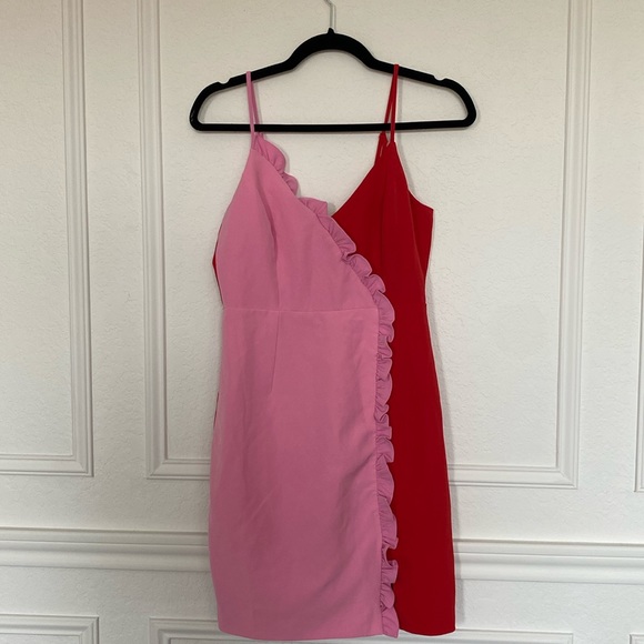 Bardot | Dresses | Color Block Mini Dress | Poshmark